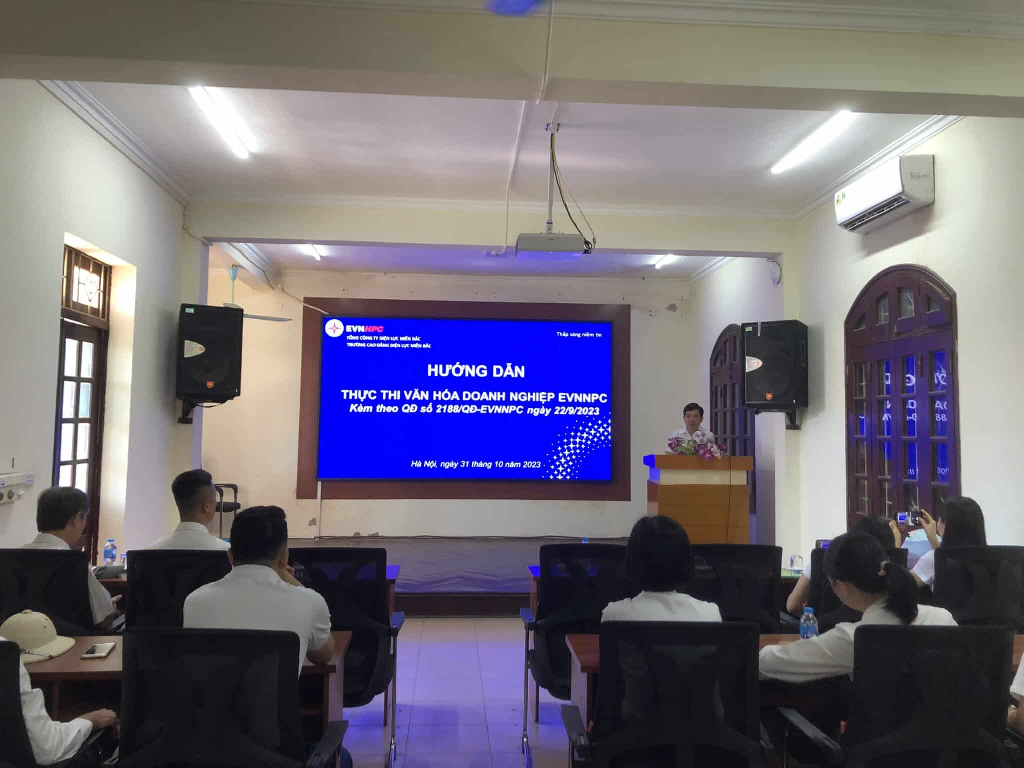NEPC TRIỂN KHAI HƯỚNG DẪN THỰC THI VĂN HÓA DOANH NGHIỆP EVNNPC NĂM 2023 ...